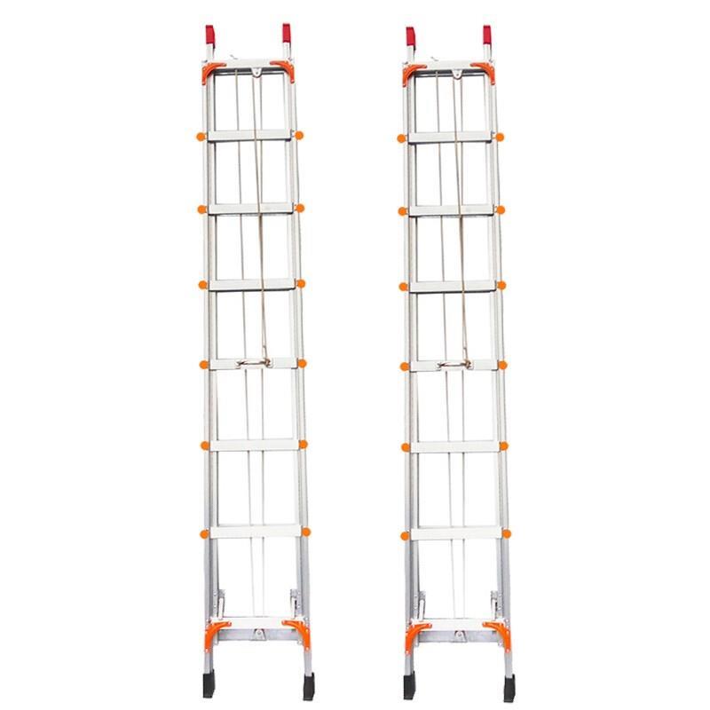 Aluminum Alloy Telescopic Ladder Retractable Ladder 5m; ECVV UAE – ECVV.AE