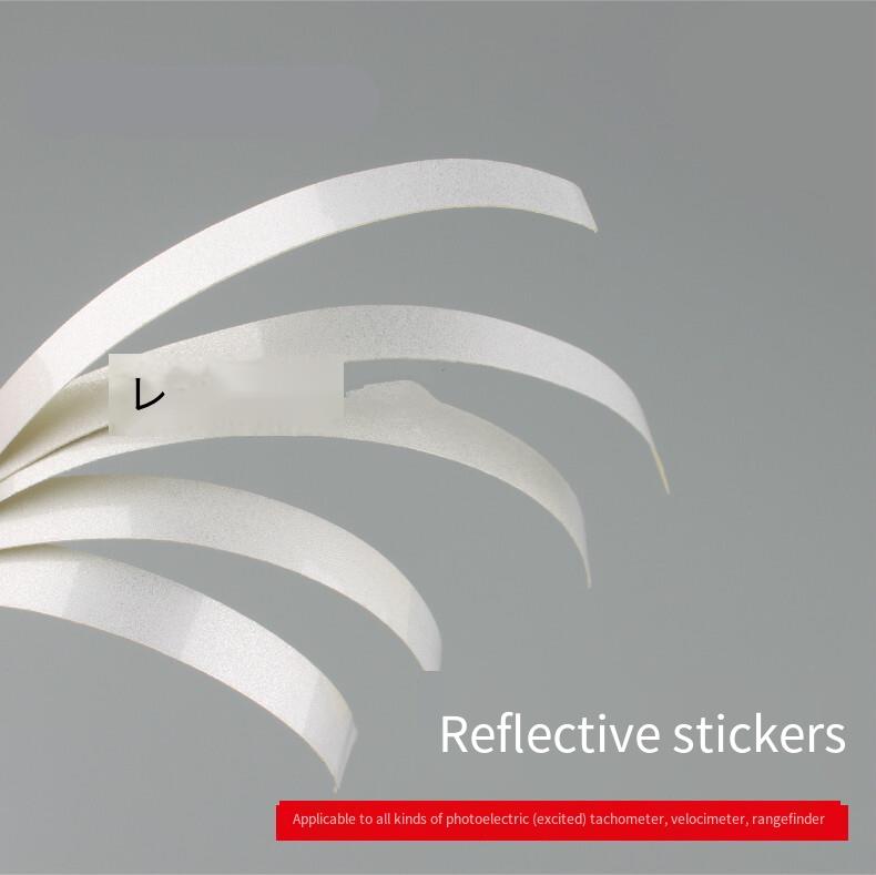 Laser Tachometer Digital Non Contact Reflective Paper Sticker; ECVV AE ...