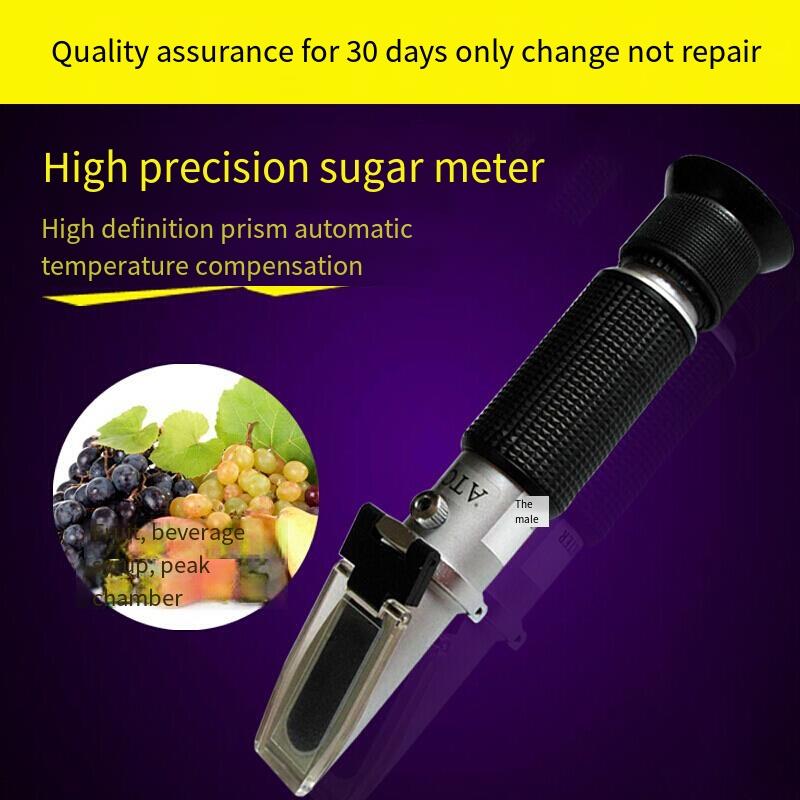 Hand Refractometer Sweetness Test Sugar Meter Sweetness Meter; ECVV AE ...