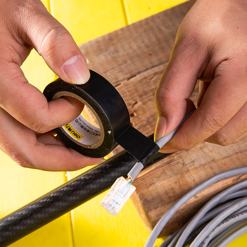 Deli Electrical Insulation Tape Black Tape DL5261; ECVV UAE – ECVV.AE