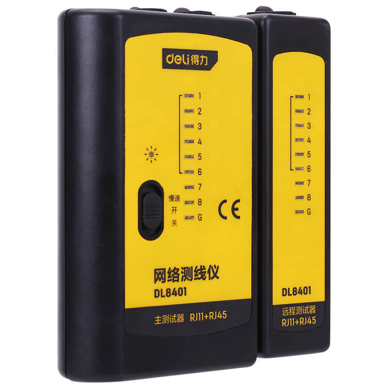 Deli Network Line Meter RJ45+RJ11 Network Linemeter DL8401; ECVV UAE ...