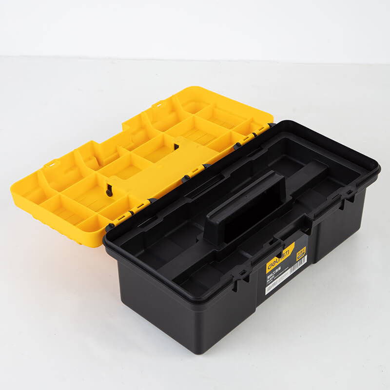 Deli Plastic Toolbox 12" Tool Box Toolkit DL6211; ECVV UAE – ECVV.AE